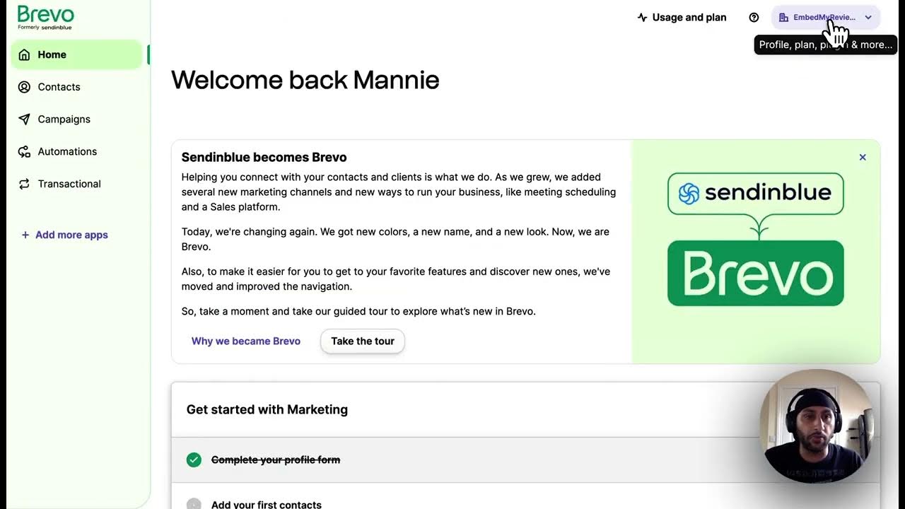 How to setup Brevo (Sendinblue) Email Provider - YouTube