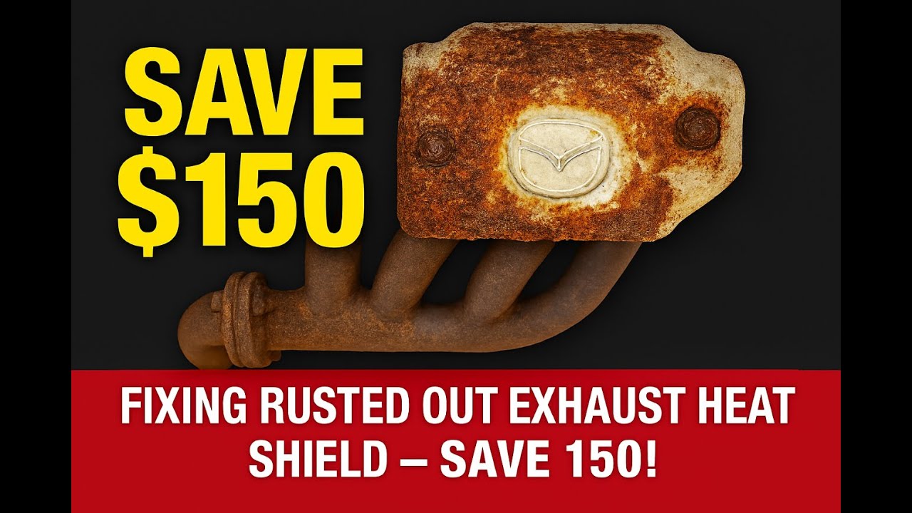 Fixing Rusted Exhaust Heat Shield – Save $150 with This Simple DIY ...