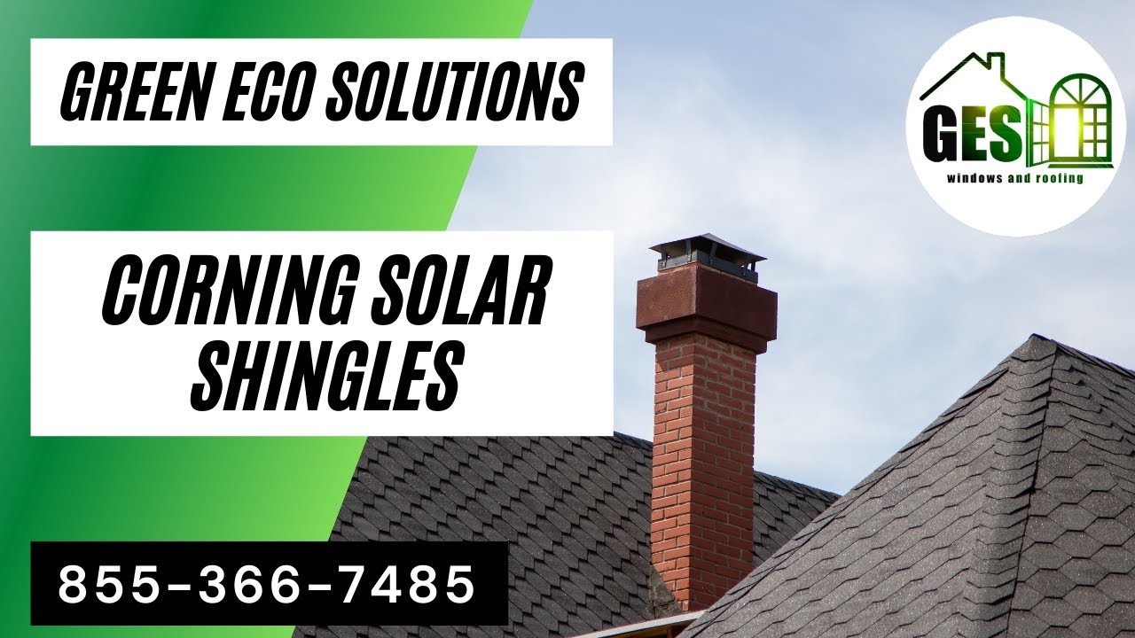 Corning Solar Shingles - YouTube