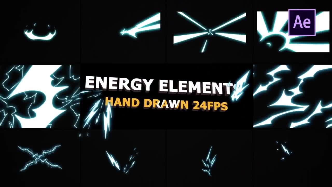 Flash FX Energy Elements After Effects Templates - YouTube