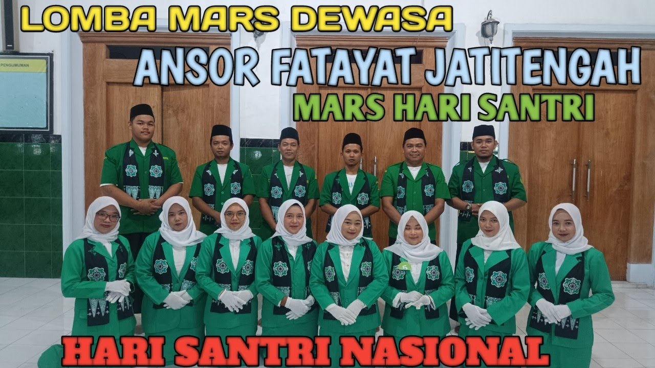 LOMBA MARS DEWASA SELOPURO //MARS HARI SANTRI .RANTING JATITENGAH - YouTube