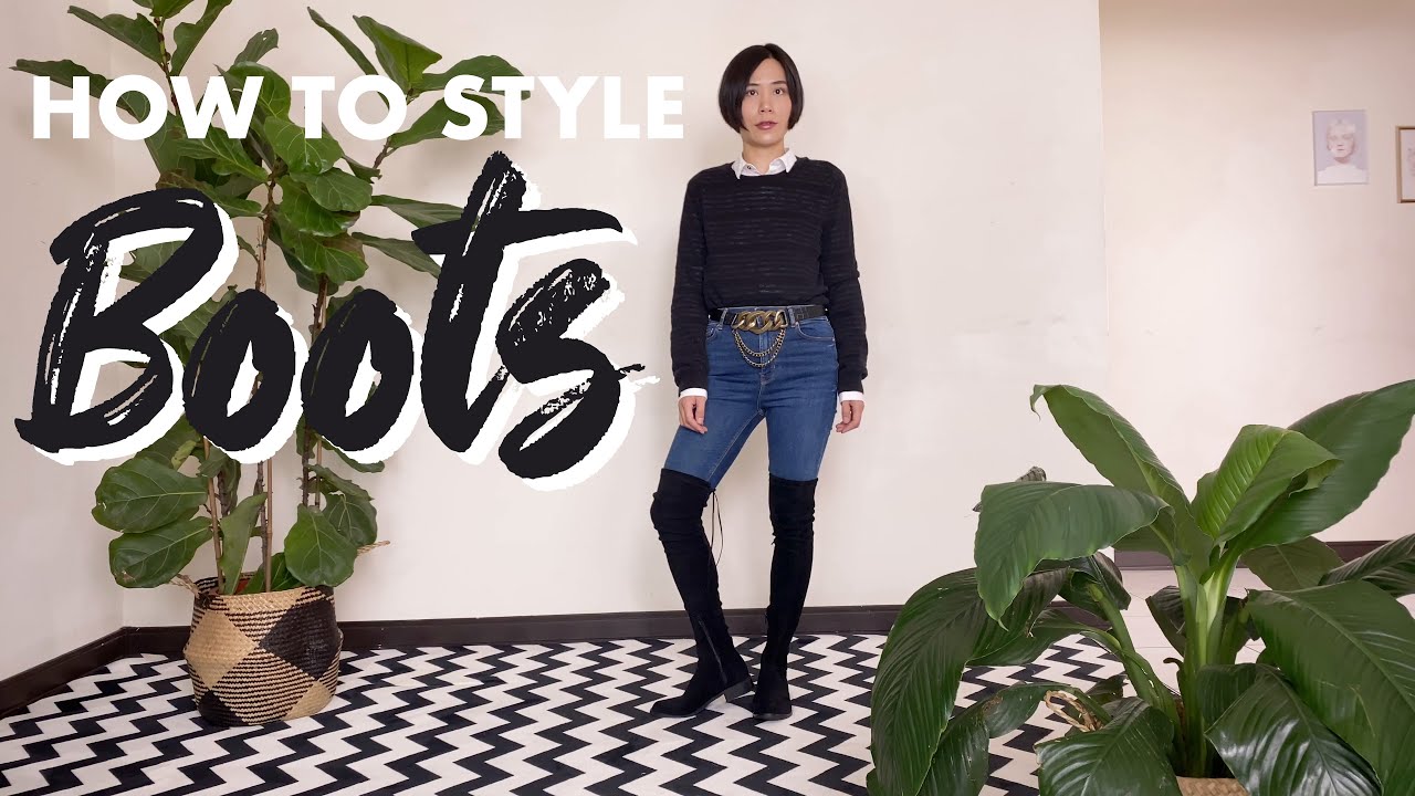 How to Style Boots This Fall｜how do you wear boots properly - YouTube