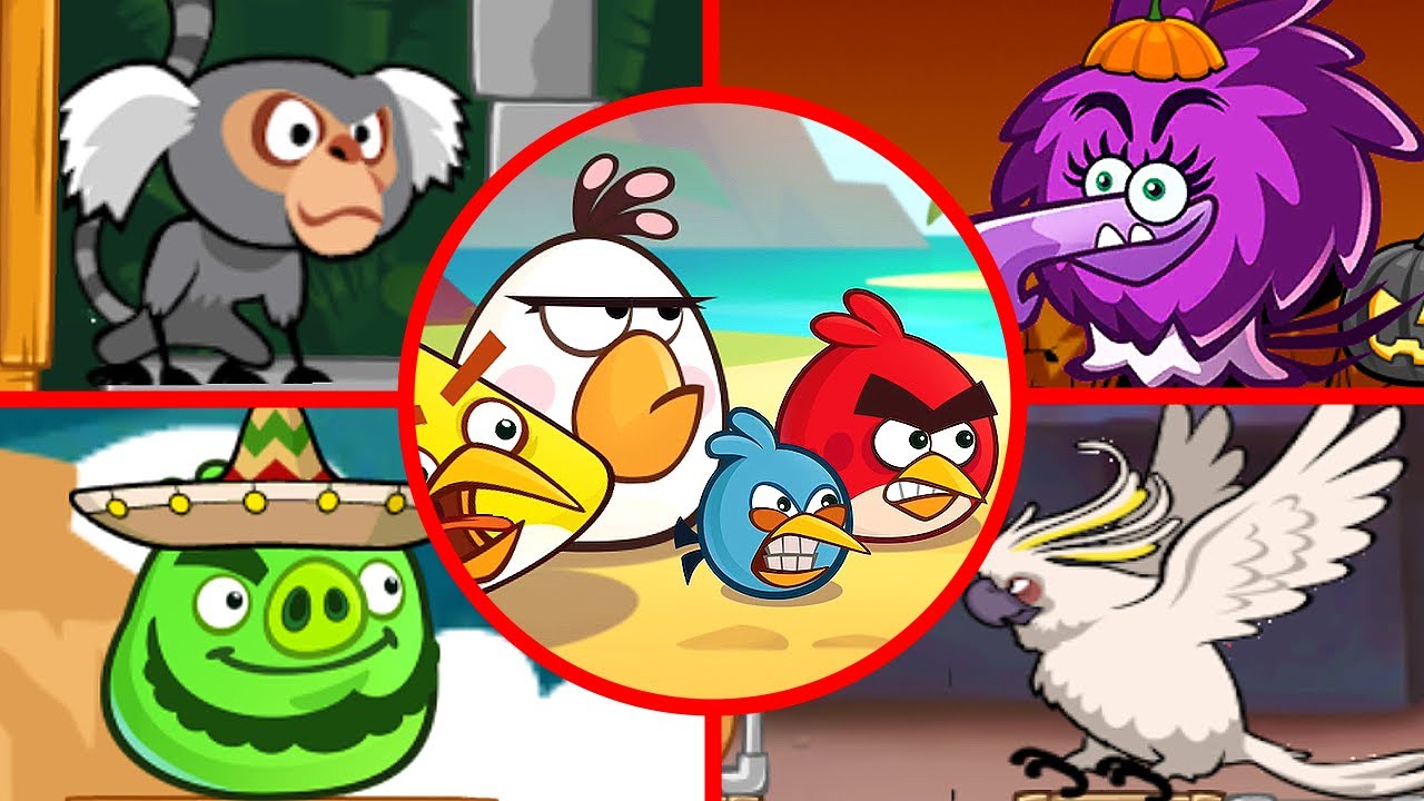 Angry Birds Maker Custom 21 - All Bosses (Boss Fight) - YouTube