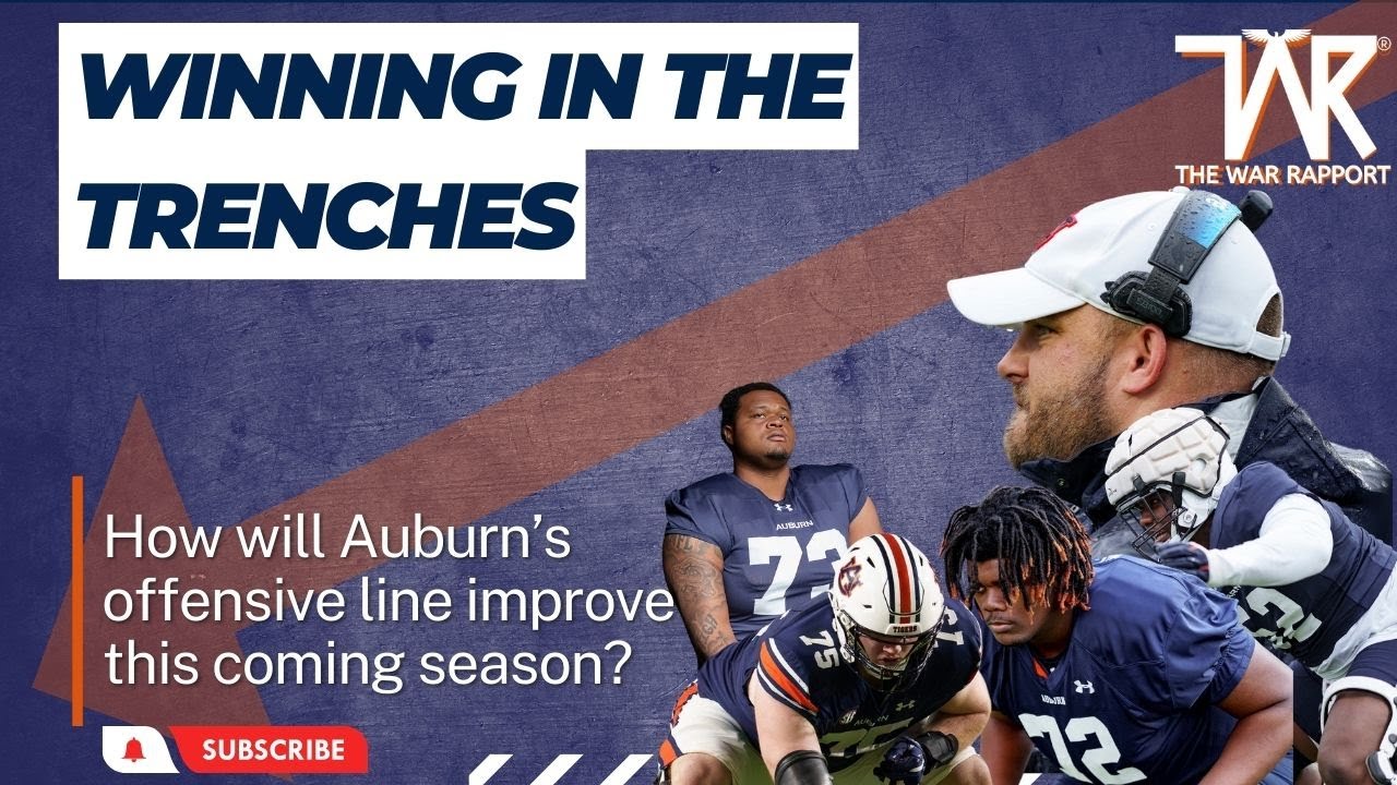 Who needs to step on Offensive Line for Auburn? | The Morning Drop ...