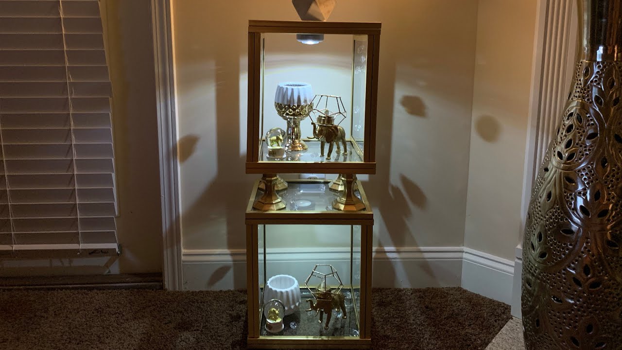 Dollar Tree DIY | Lighted Display Case - YouTube