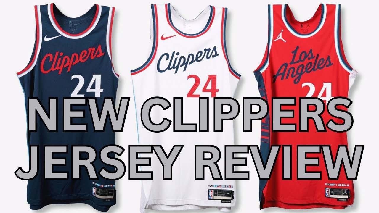 LOS ANGELES CLIPPERS NEW JERSEYS REVEALED - YouTube