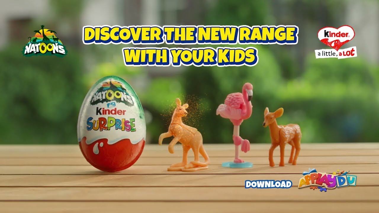 Kinder Surprise Natoons Beloved Animals 6" - YouTube