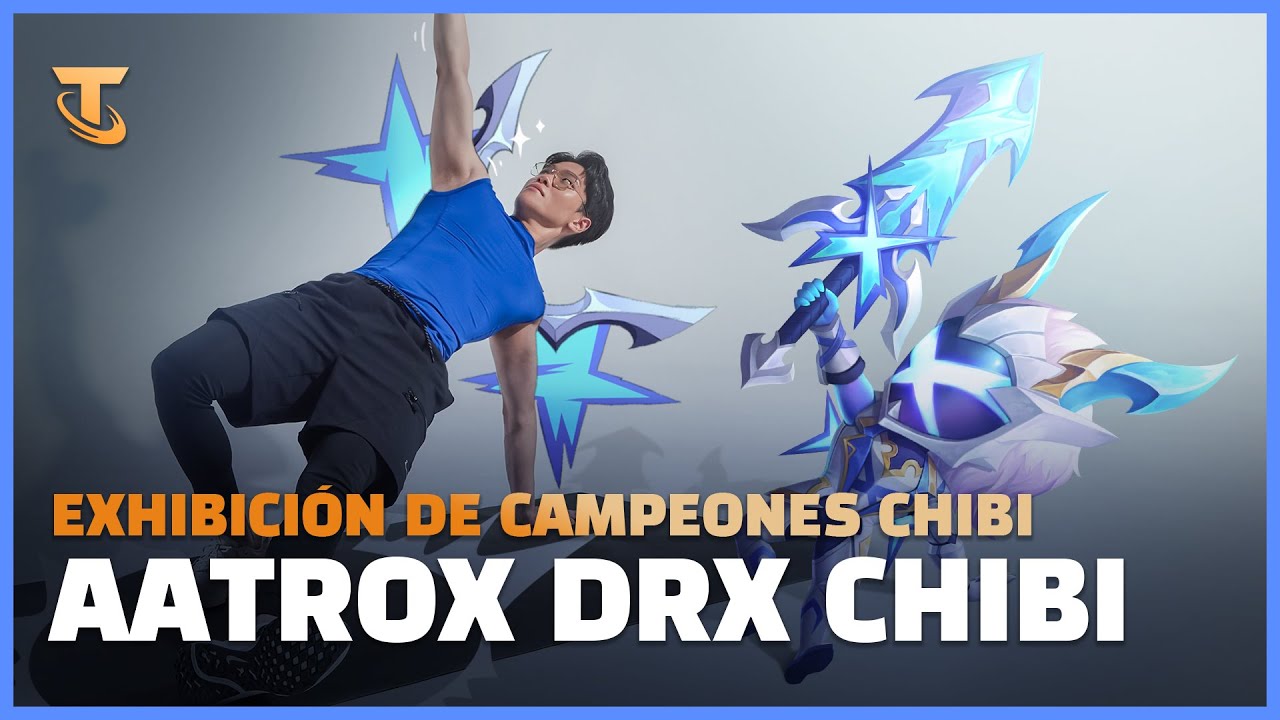 El Destructor de Worlds | Presentación de Aatrox DRX Chibi con Kingen ...