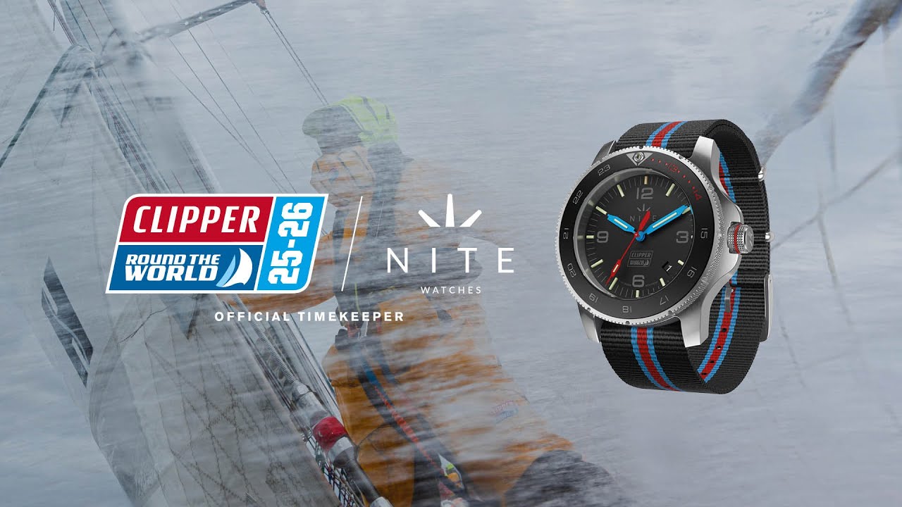 NITE Watches Official Timekeeper Clipper 2025-26 Race - YouTube