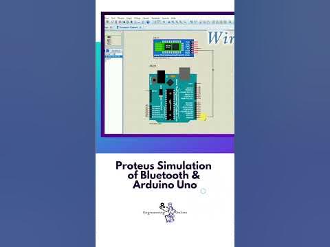 Proteus Simulation of Bluetooth Module & Arduino Uno - YouTube