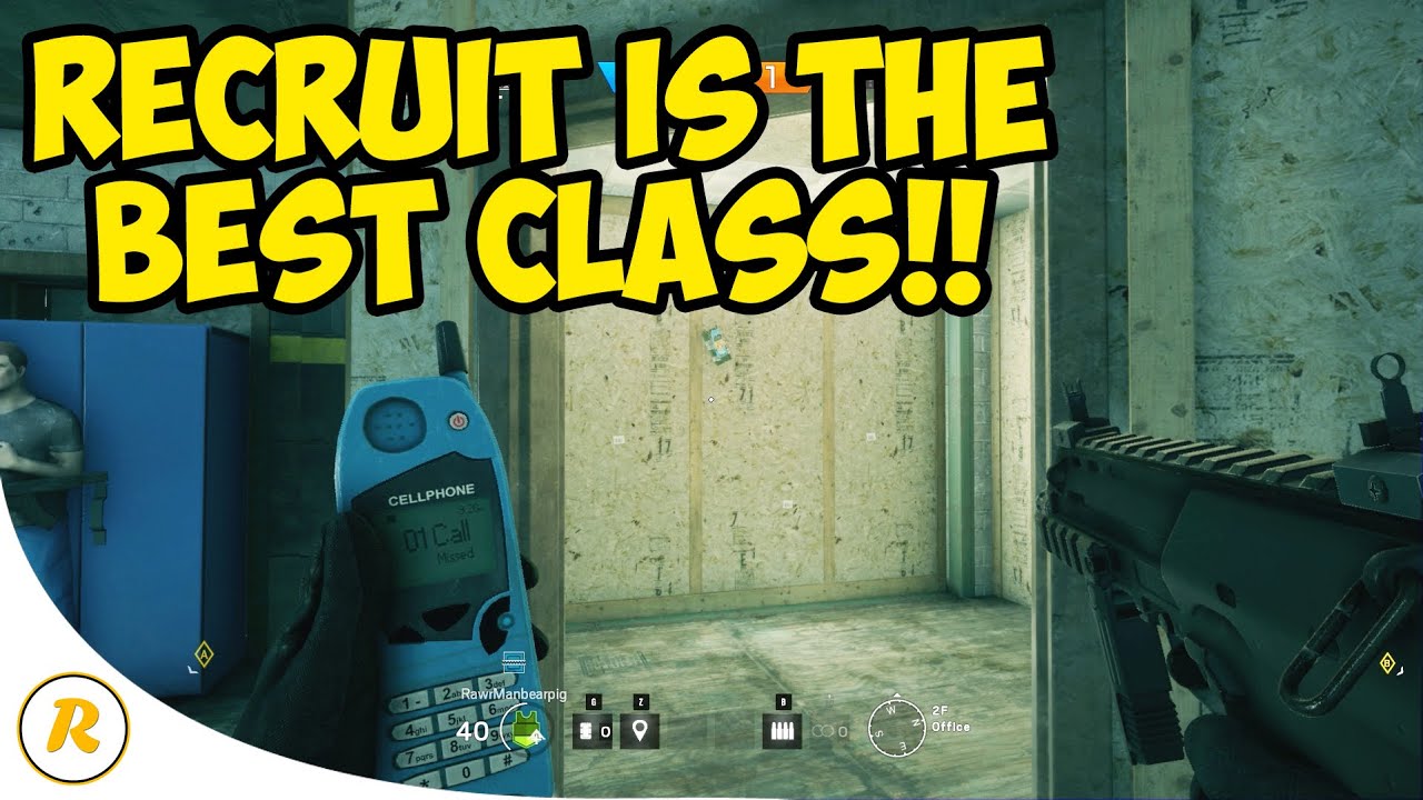 RECRUIT IS THE BEST CLASS!! - Rainbow Six: Siege - YouTube