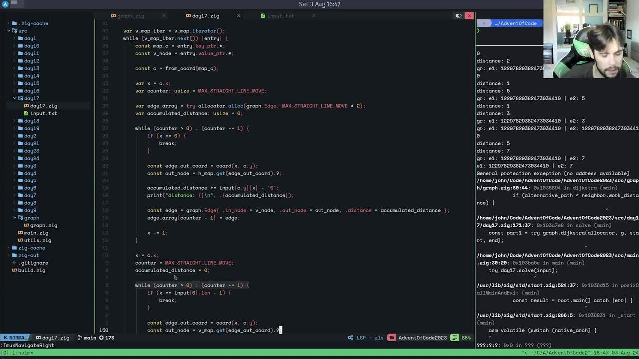 Zig Programming Advent Of Code Problems Youtube