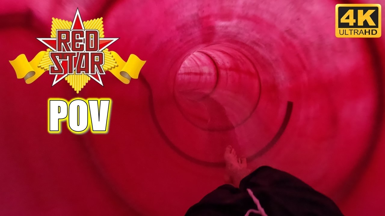 Red Star POV (4K 60FPS), Aqualand Köln Body Slide | Non-Copyright - YouTube