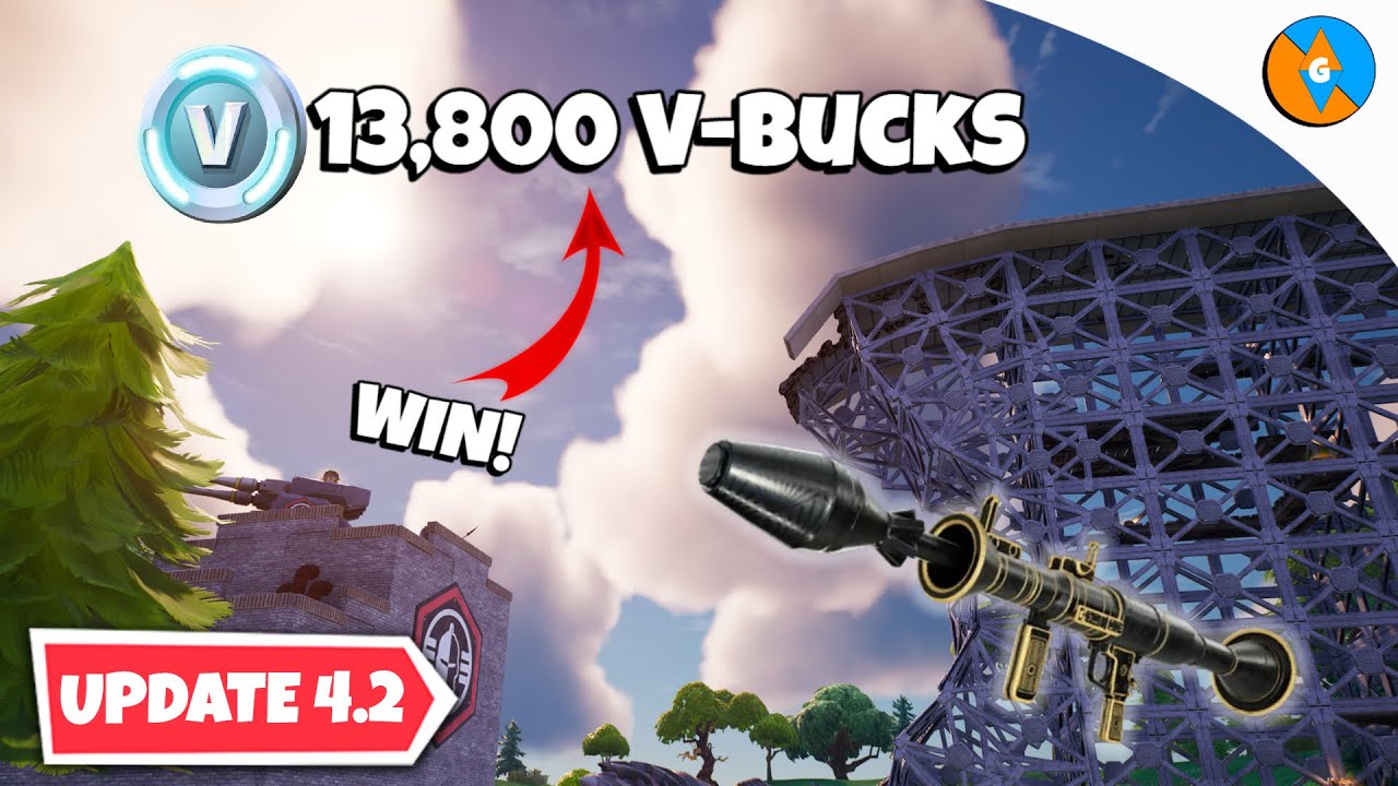 Free V-Buck Giveaway in Uncrackable Royale Update 4.2! - YouTube
