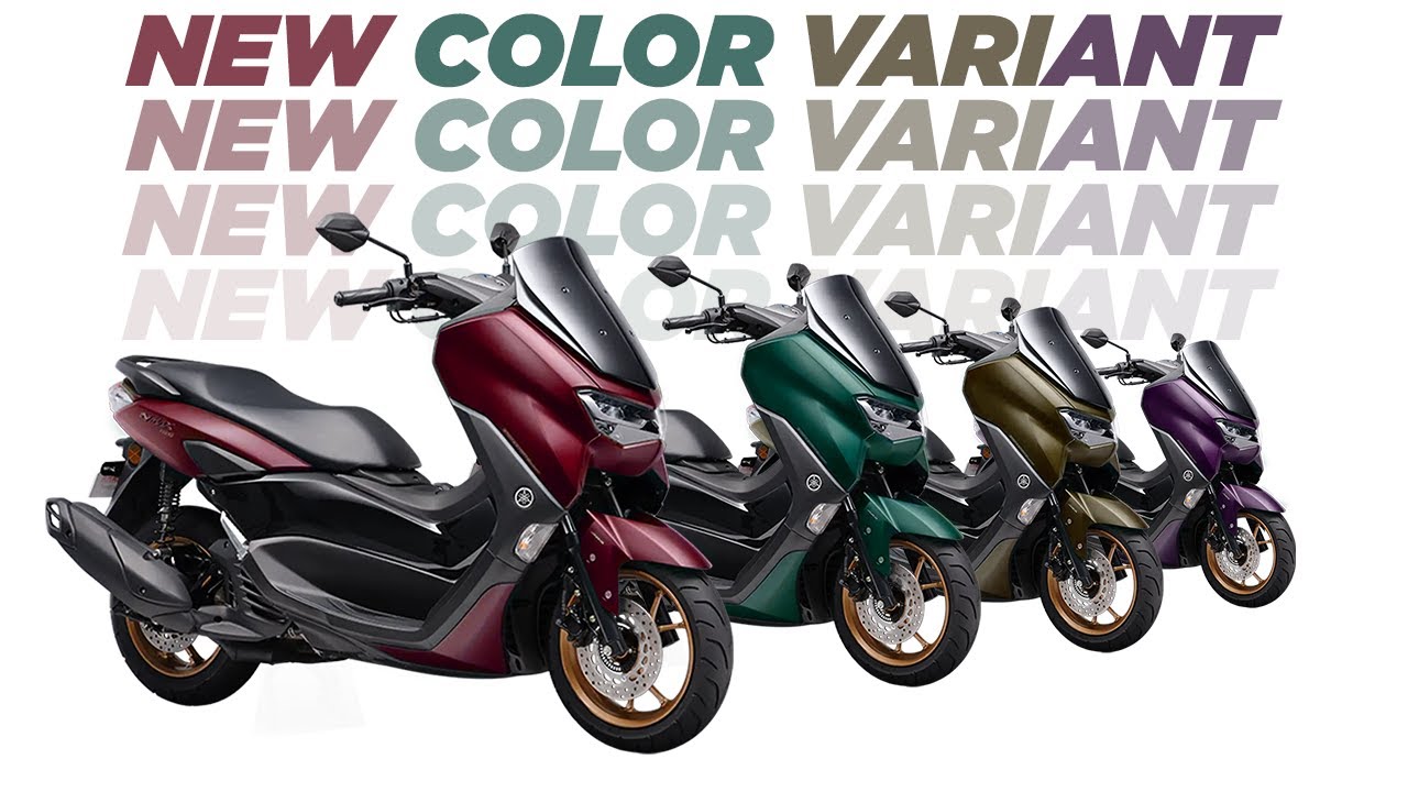 Yamaha NMAX 155 NEW COLORS 2025 - YouTube