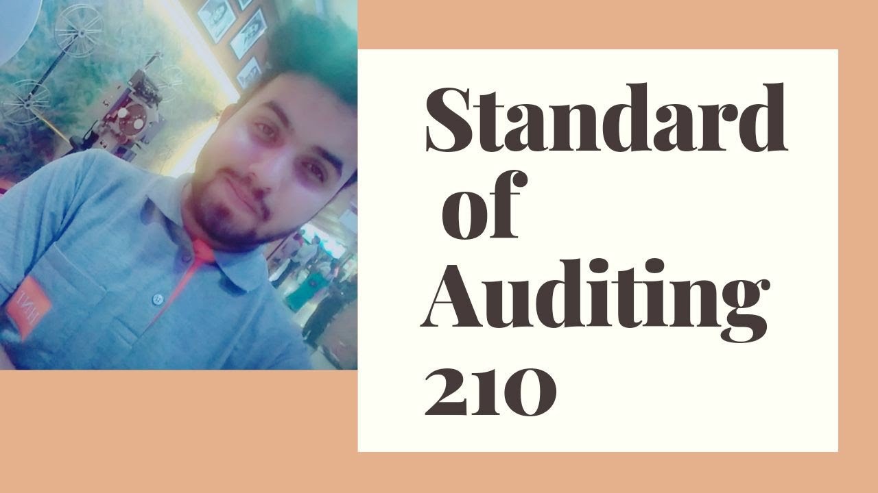 Standard Of Auditing|Audit - SA 210 | For CA Final & CA Ipcc - YouTube