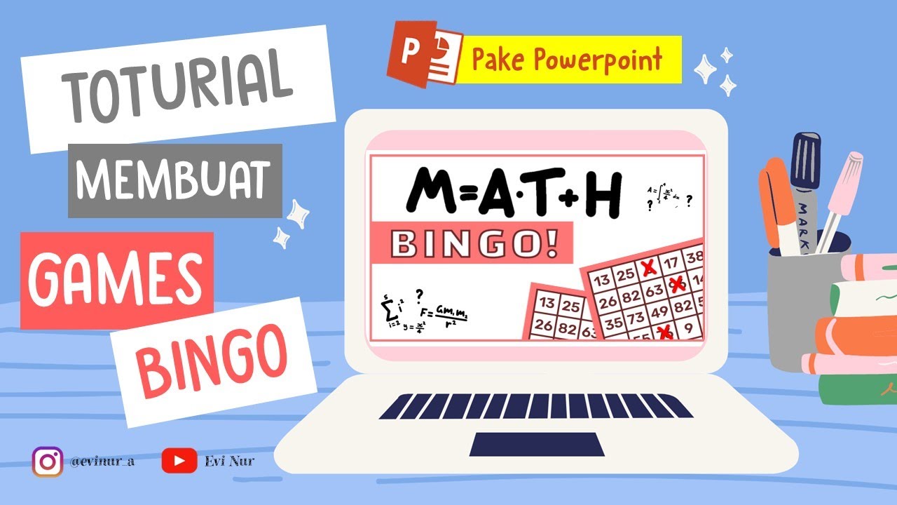 TUTORIAL MEMBUAT GAMES BINGO UNTUK LATIHAN SOAL - YouTube