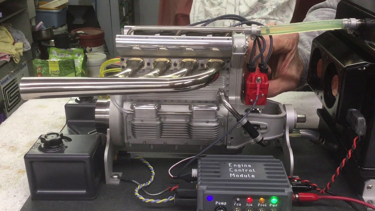 Quarter Scale Offenhauser (Offy) 270 by Terry Mayhugh - YouTube