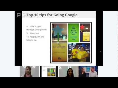 Going Google - the Transition to Google Apps - YouTube