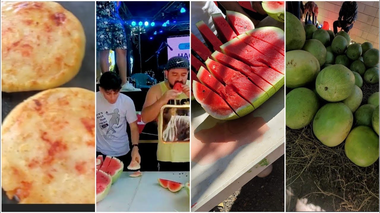 FERIA COMELONA DE SANDIA ASI DISFRUTAMOS - YouTube