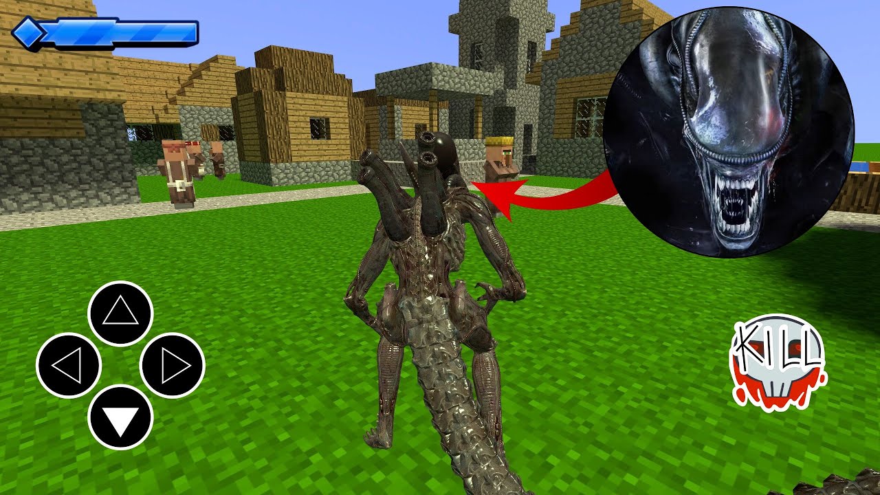 I BECAME XENOMORPH IN MINECRAFT? In Garry's Mod - YouTube