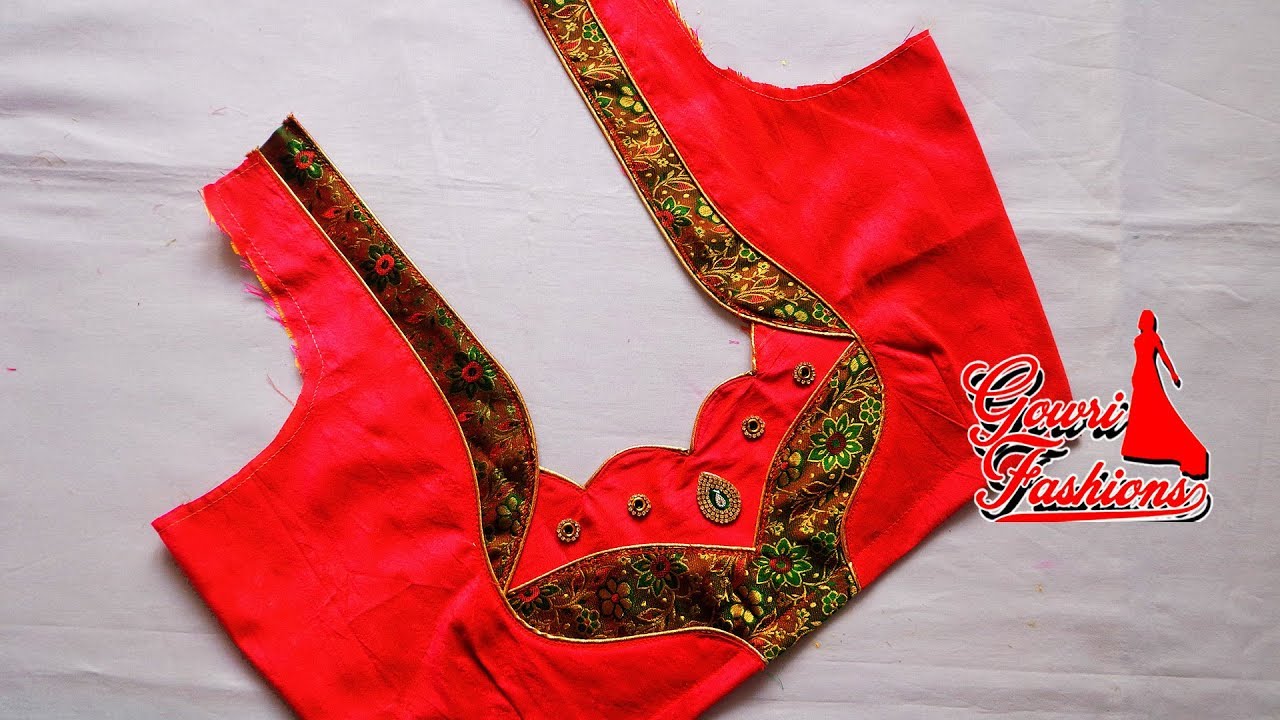 Simple Patch Work Design Cutting And Stitching - YouTube