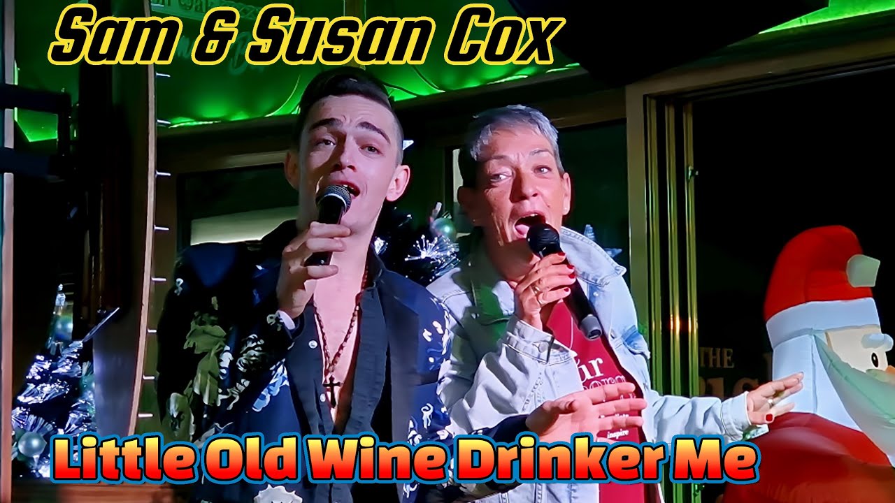 Sam Cox sings 'Little Old Wine Drinker' - with his Mum, Susan! TENERIFE ...