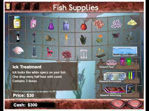 Fish Tycoon (PC browser game) - YouTube