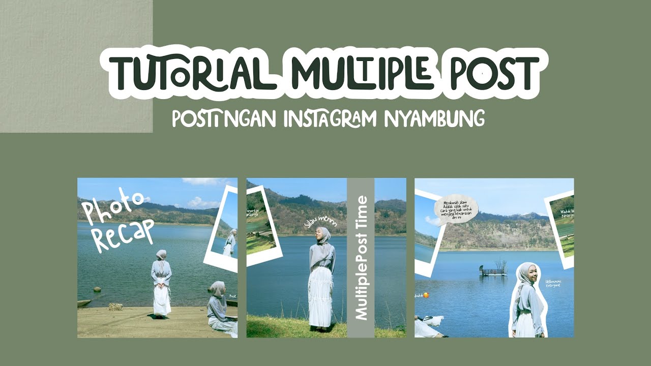 Tutorial Membuat MultiplePost Instagram | Sefruit Tutorial - YouTube
