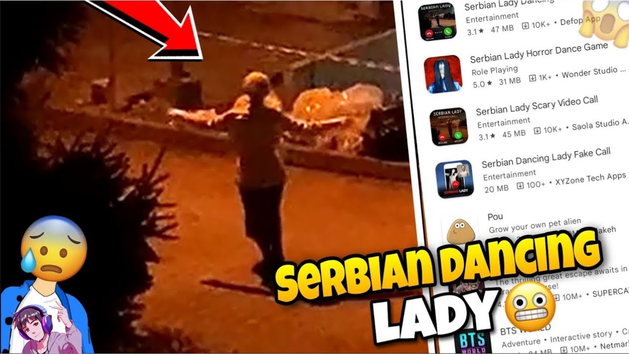TRYING SERBIAN DANCING LADY GAMES ON PLAY STORE !! - YouTube