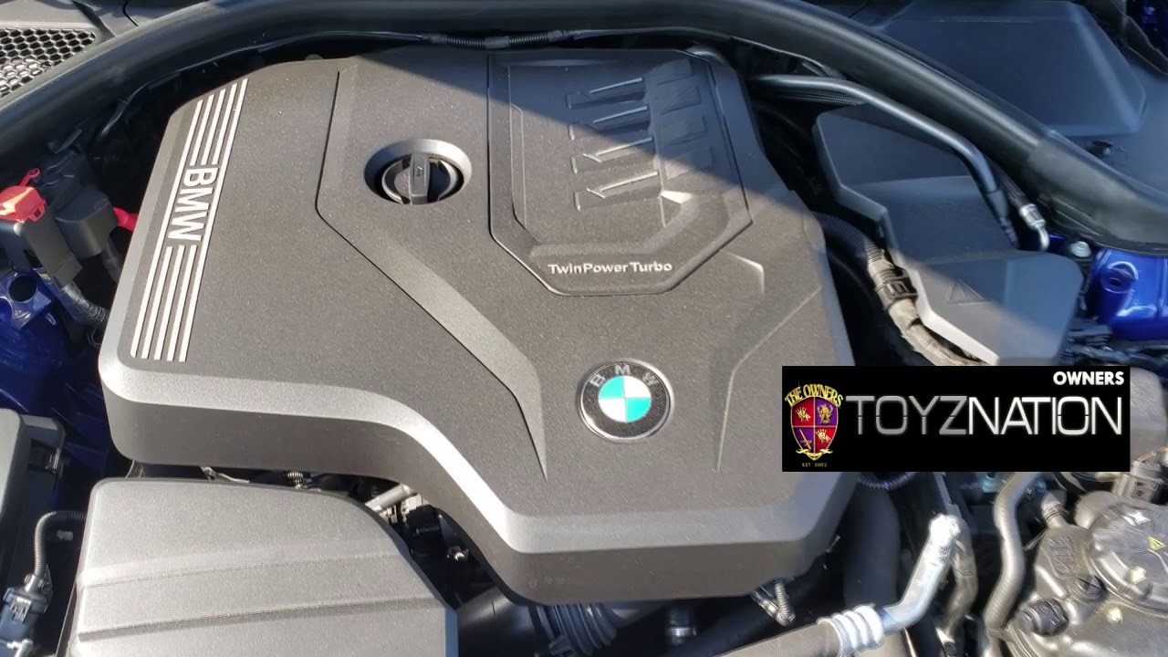 BMW 2.0 Turbo engine from the 330i - YouTube