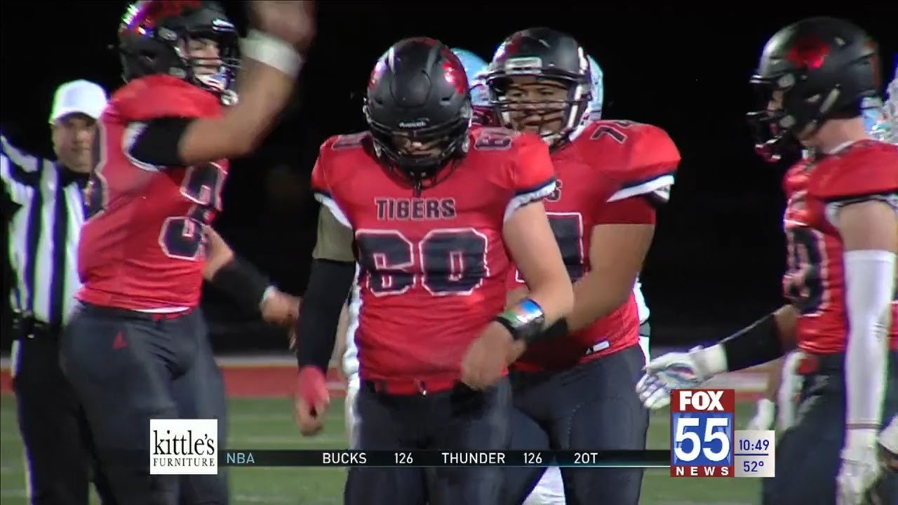Bluffton football reveling in first sectional title since 1988 - YouTube