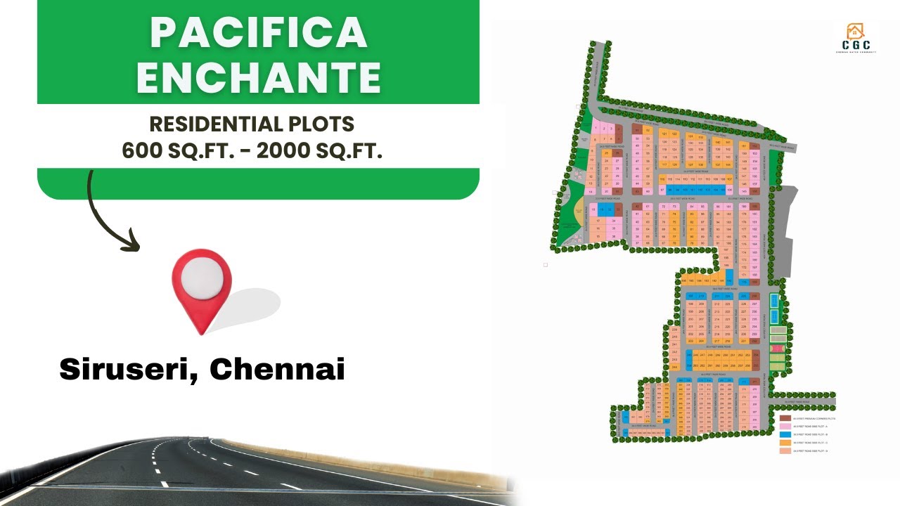 Enchante by Pacifica | Premium Plots in Siruseri, Chennai | Residential ...