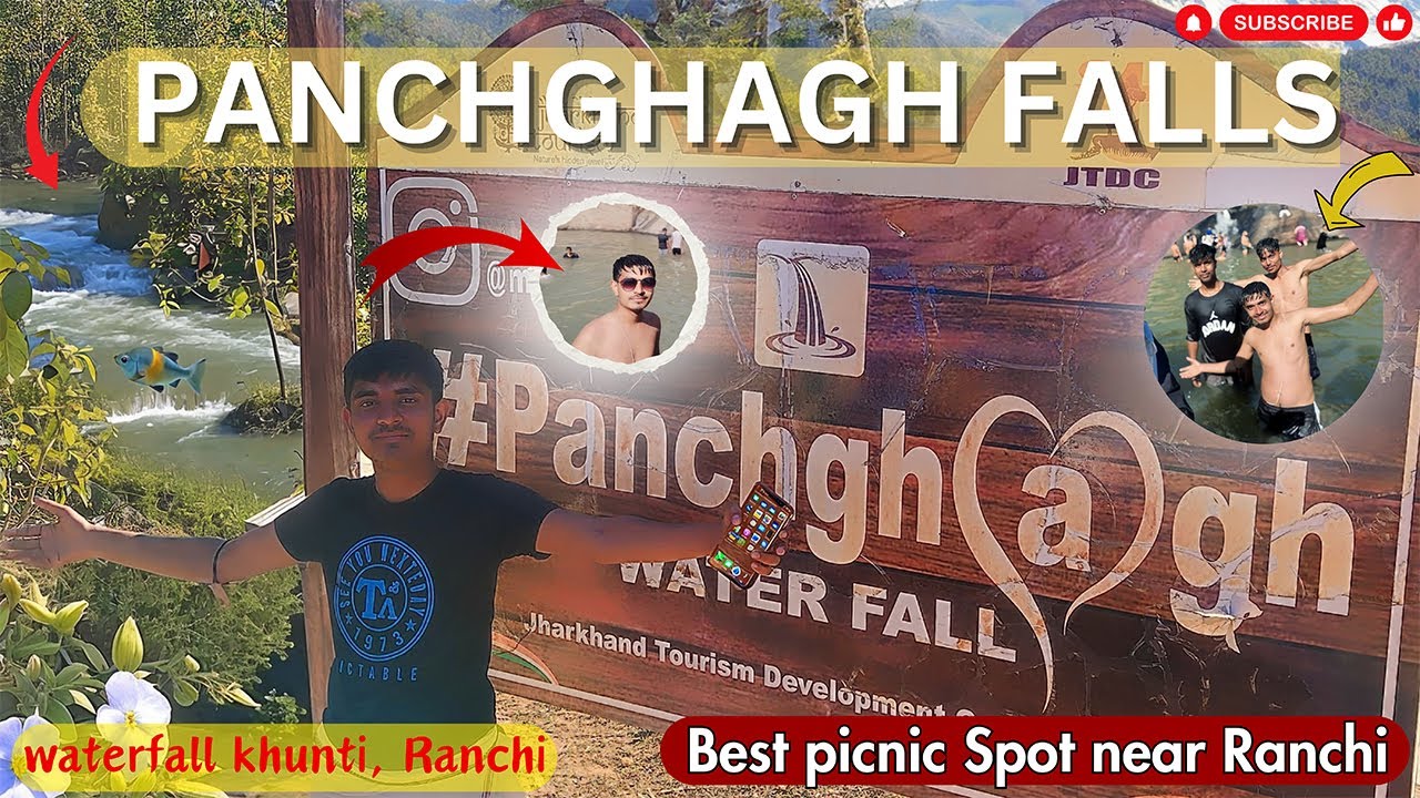 Panchghagh Falls Khunti || Panchghagh Waterfall Ranchi || Panchghagh ...