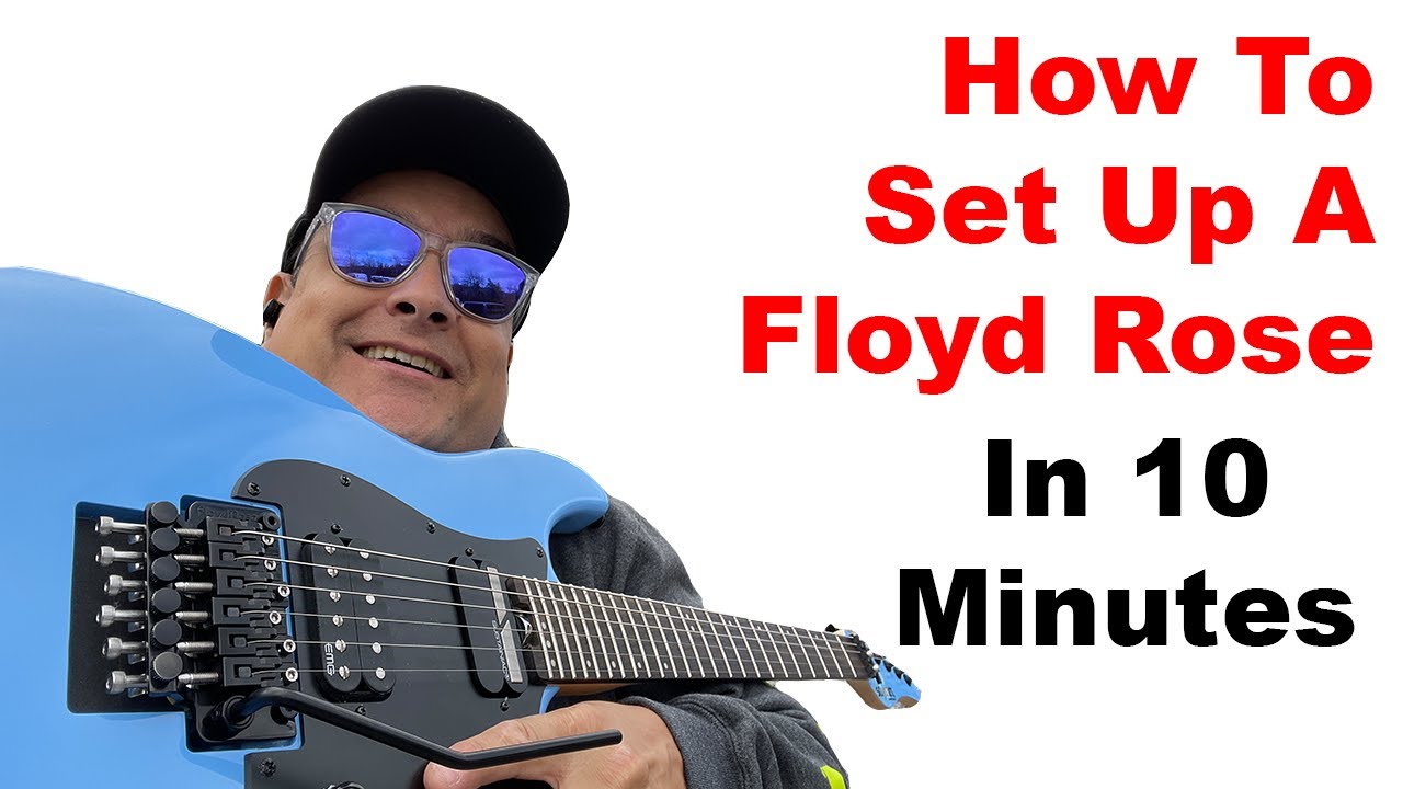 How To Set Up A Floyd Rose In Ten Minutes - Real Demo - YouTube