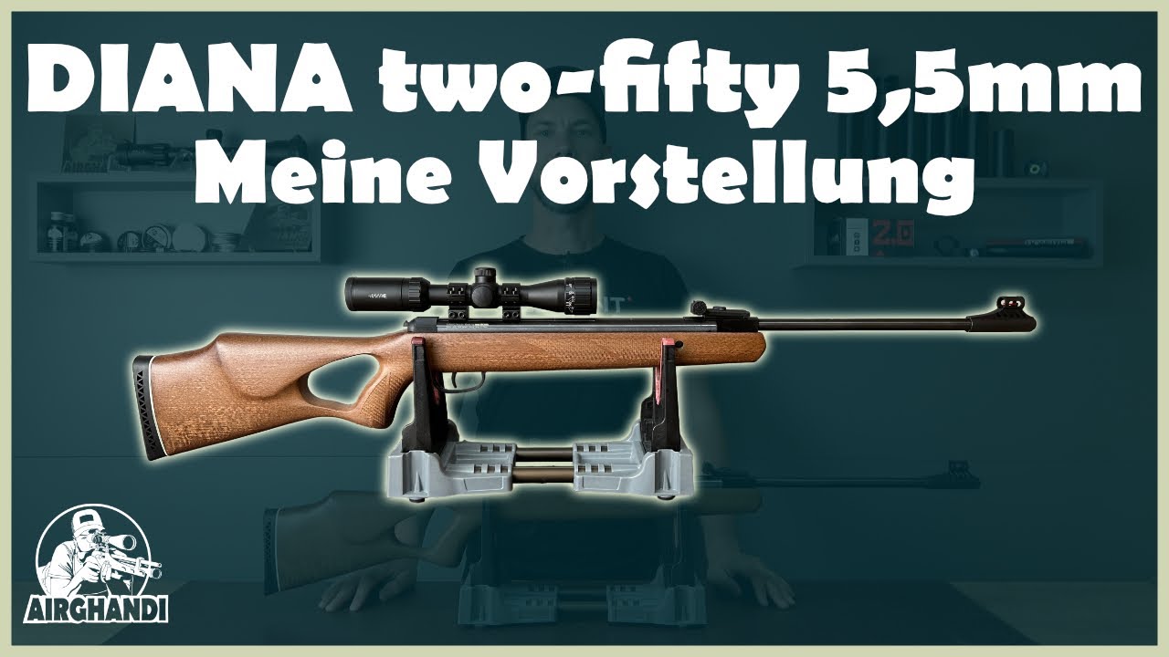 Diana two fifty Kaliber 5,5mm – Meine Vorstellung - YouTube