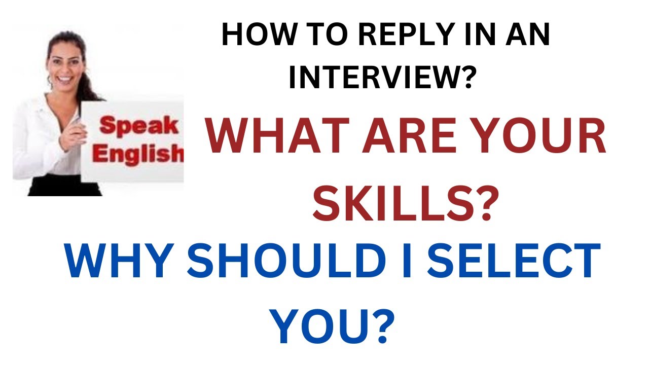 Interview Questions with Answer | Why should I select you | Best ...