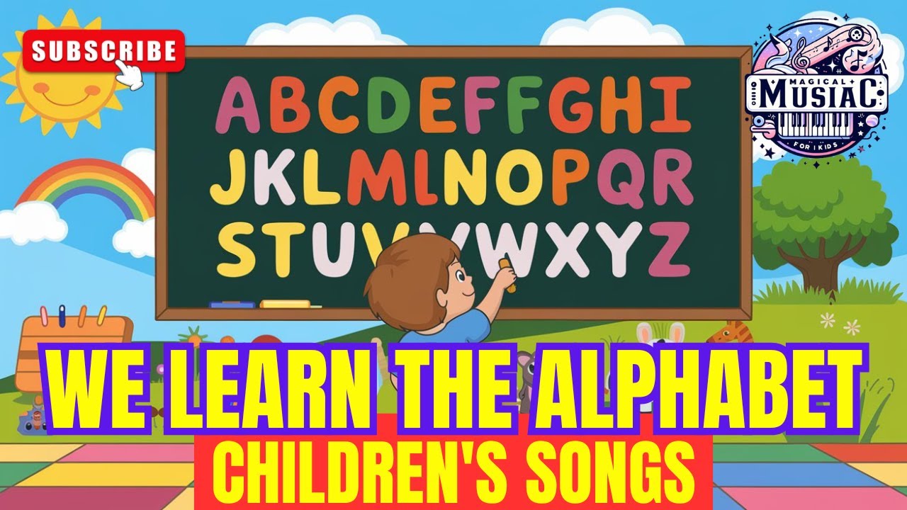 Let's learn the alphabet 📚🎶 Children's songs 🎵 videos for children ...