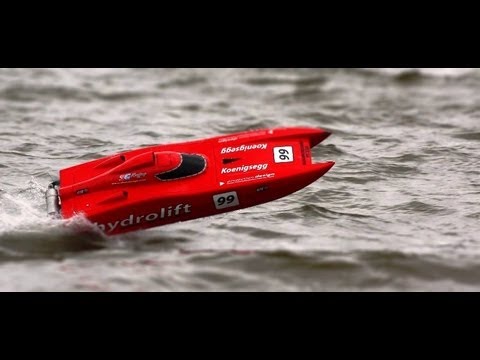 RC Speedboot | PPB Warrior | Engine 35cc SG-Racing - YouTube