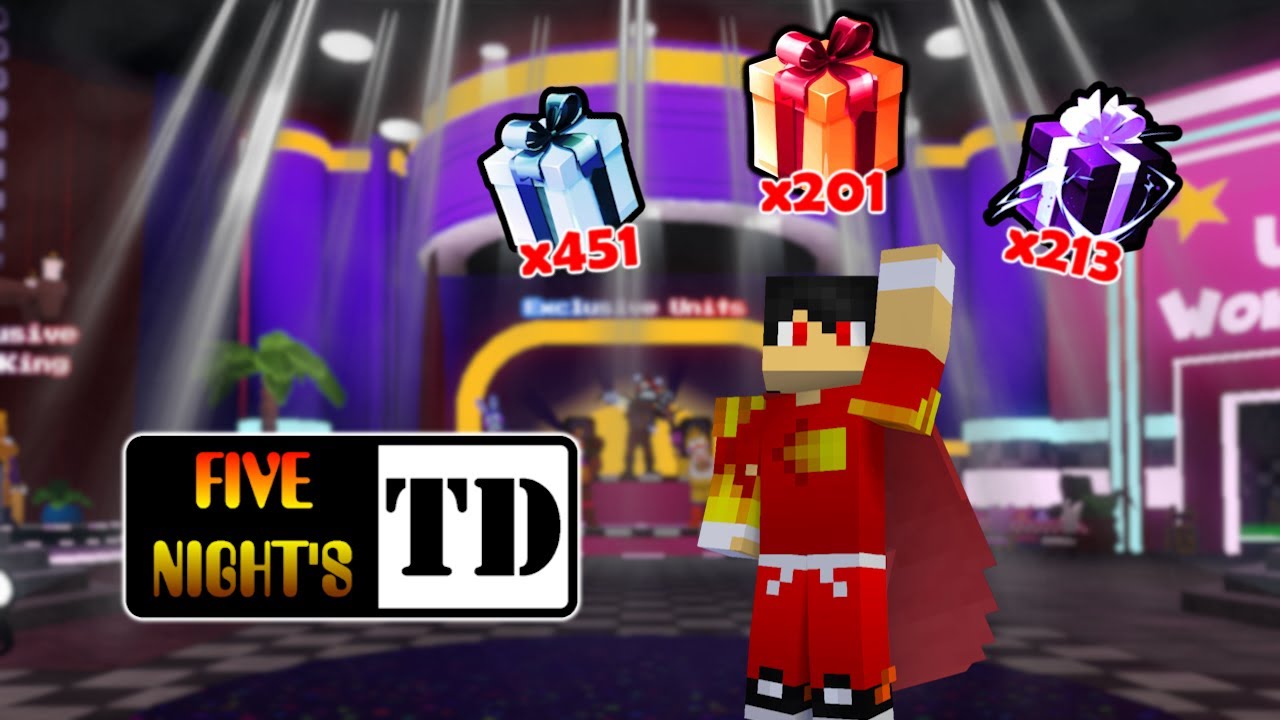 Roblox | Five Nights TD | 5.5x Luck are get my Units [8] - YouTube