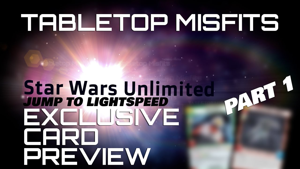 We reveal TWO exclusive new Jump to Lightspeed cards and talk meta ...