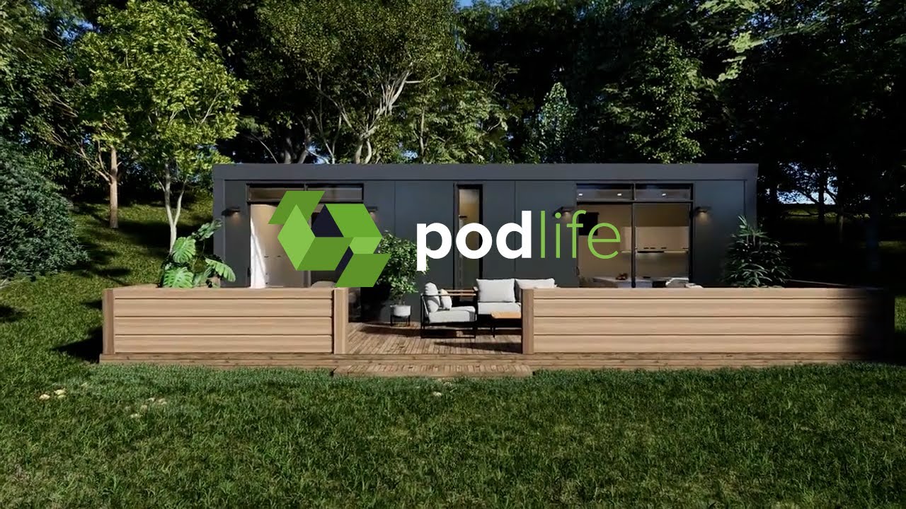 Step inside a podlife tiny home 2160p - YouTube