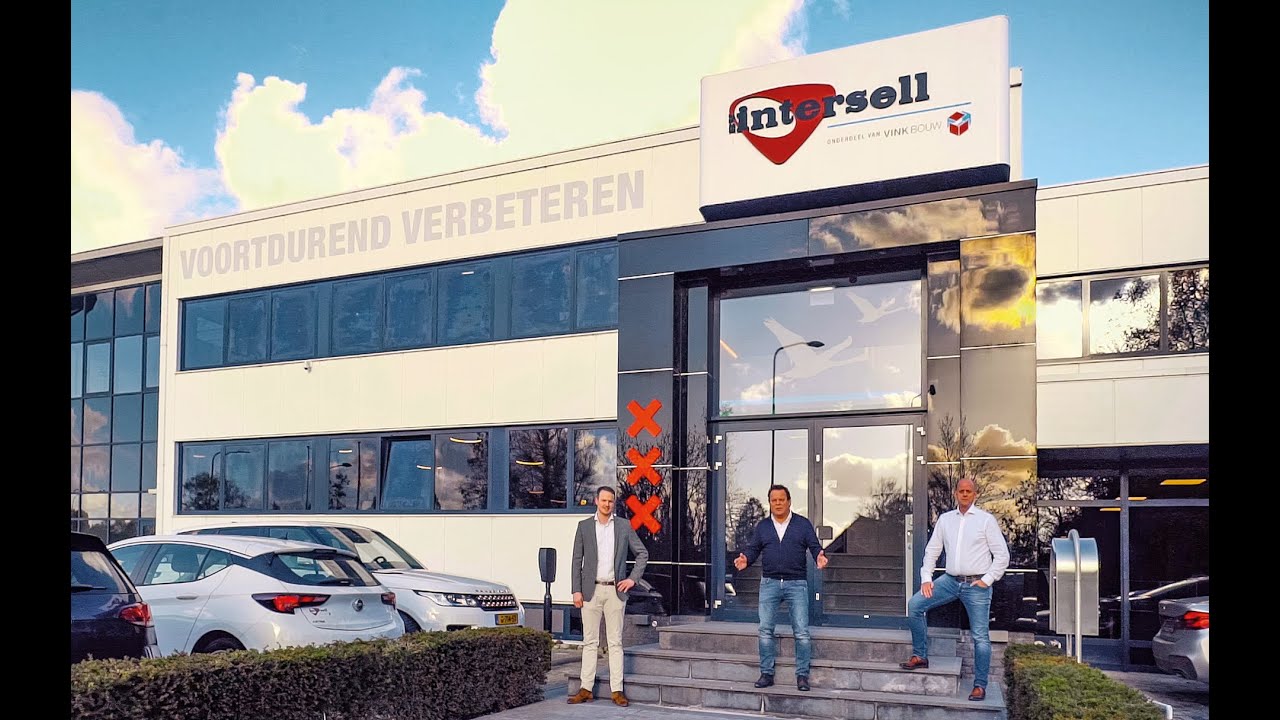 Nieuw bedrijfspand Intersell - YouTube