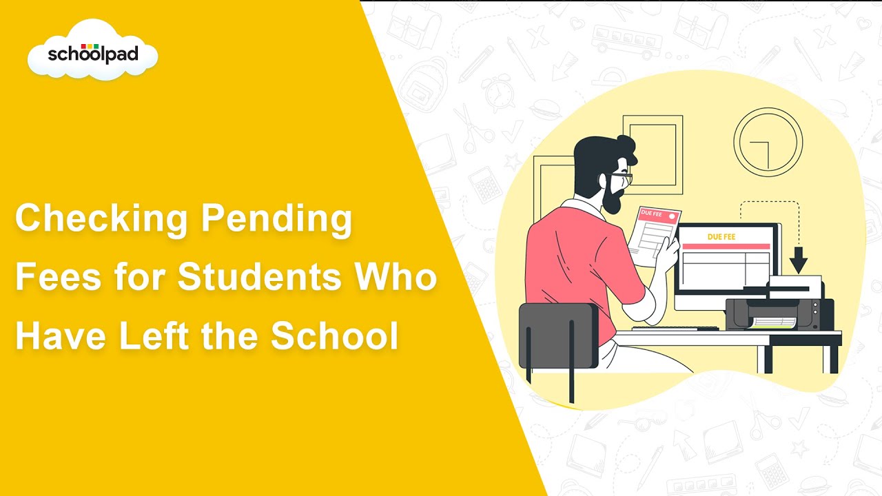 Checking Pending Fees for Students Who've Left the School - YouTube