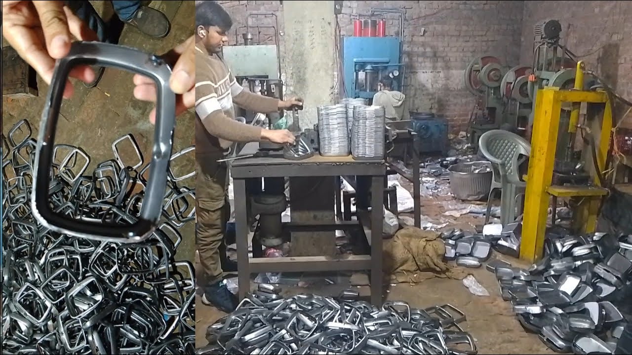 How to make motorbike headlight Frames | Skills for making frames for ...