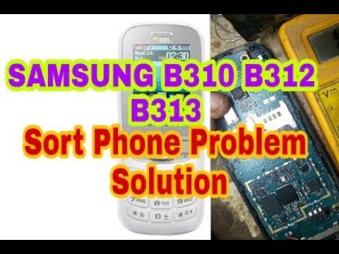 1 Samsung b312e Dead solution by Naam Tecnology - YouTube