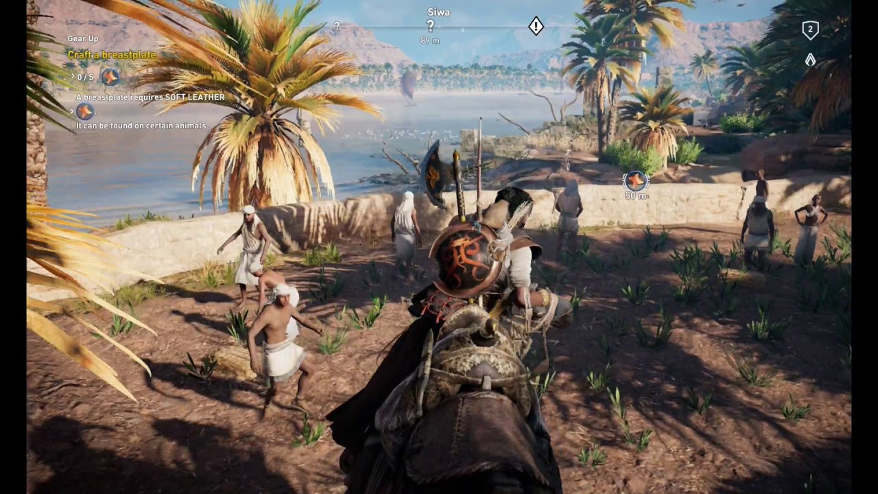 Ac origins gameplay walkthrough part 4 gear up - side mission - YouTube