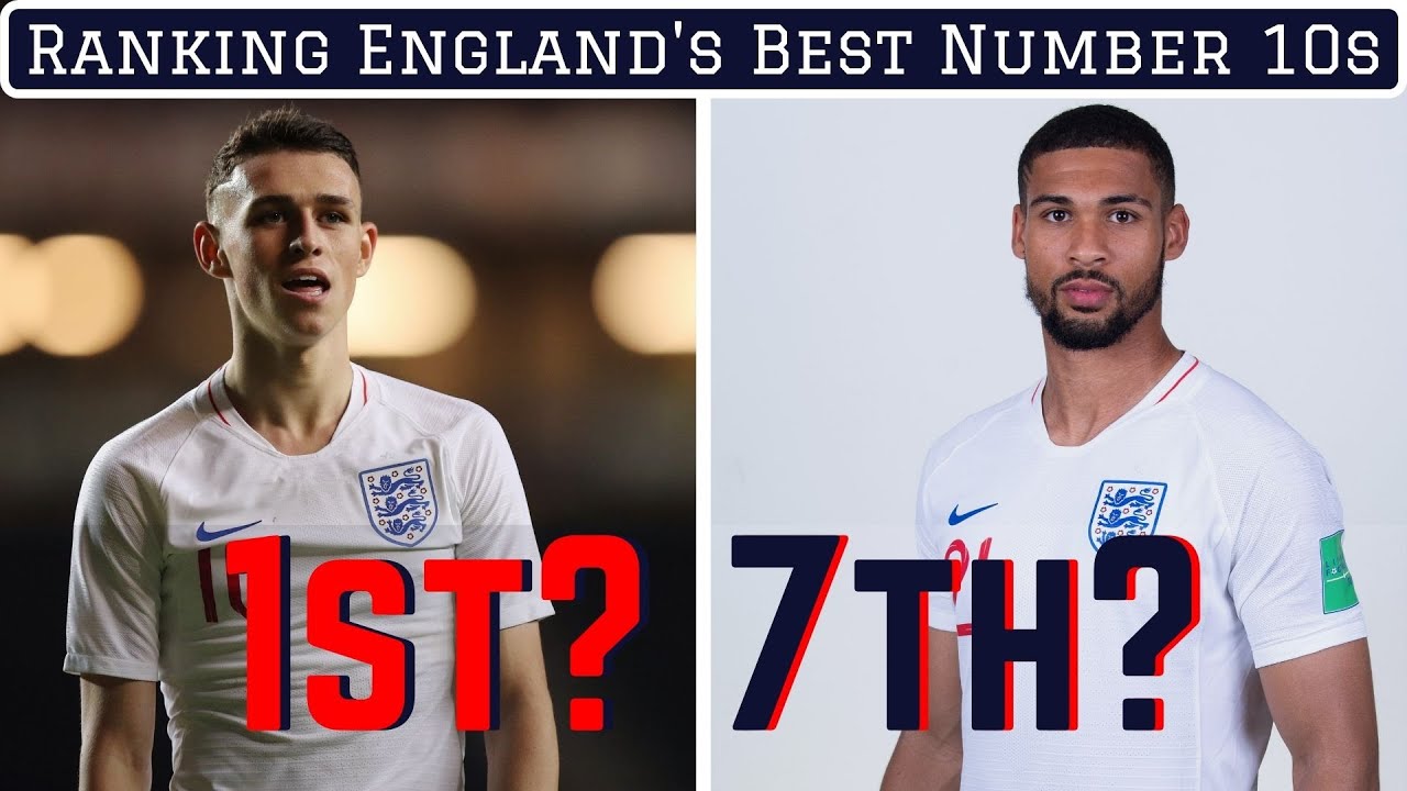 Ranking England's 7 Best Attacking Midfielders - YouTube