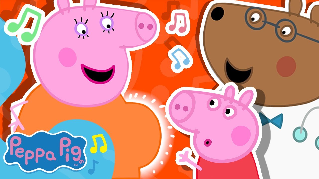 Mum verkündet große Neuigkeiten! | Peppa Wutz Kinderreime und ...