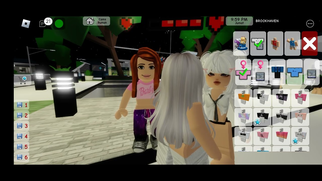 how do i be a girl in Brookhaven (Roblox Indonesia) - YouTube